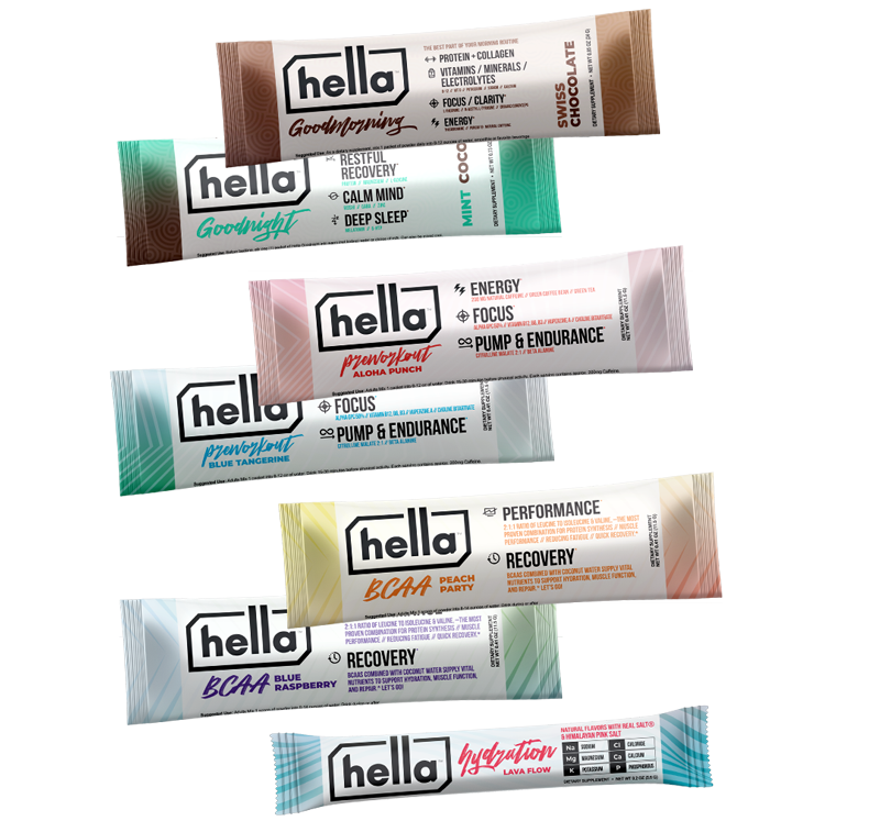 7 Stick Sampler – Hella Nutrition